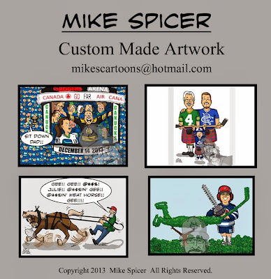 Mike Spicer Cartoonist / Caricaturist.: Mike Spicer- Custom Made Artwork