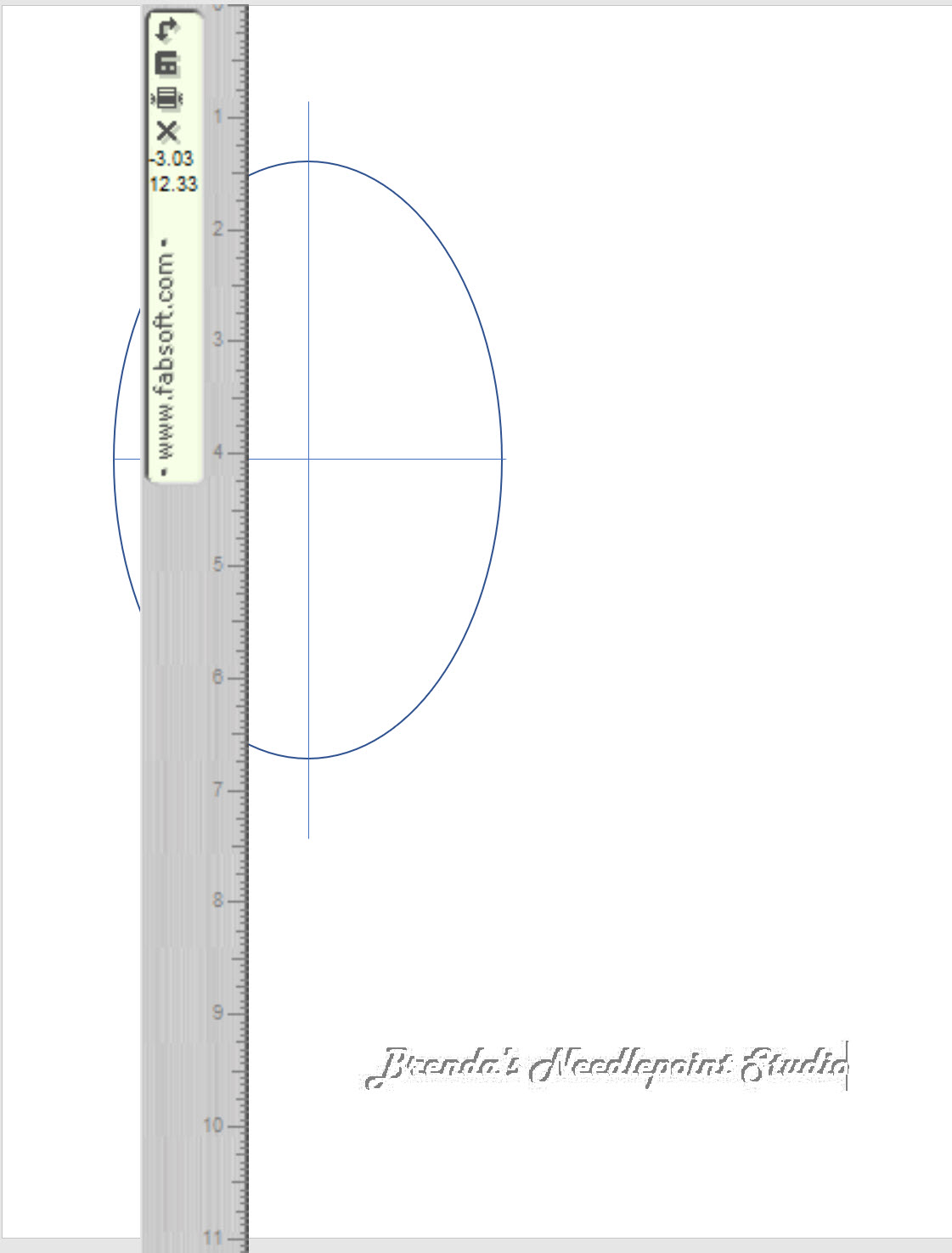 Brenda's Needlepoint Studio: Trimming The Tree Ornament - 12/3/17