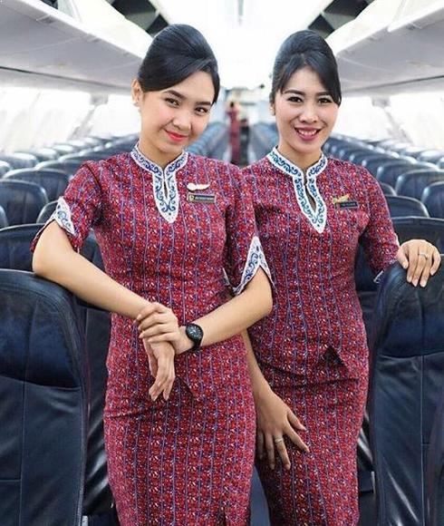 Model Baju Batik Pramugari Lion Air - Seputar Model