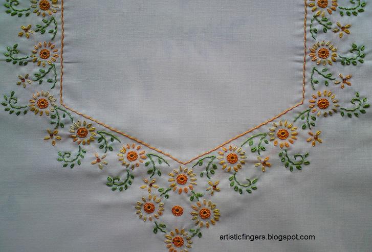 artisticfingers: Shisha(mirror) embroidery