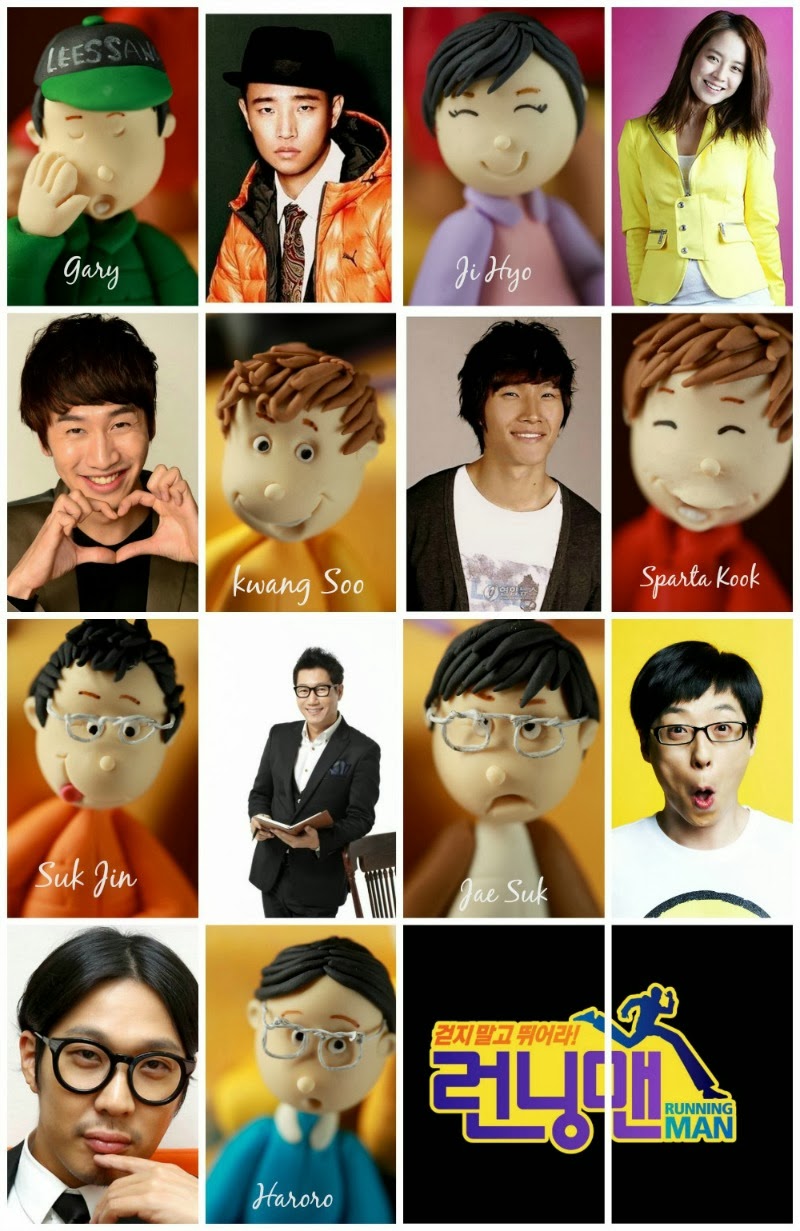 Running Man Cake - masam manis