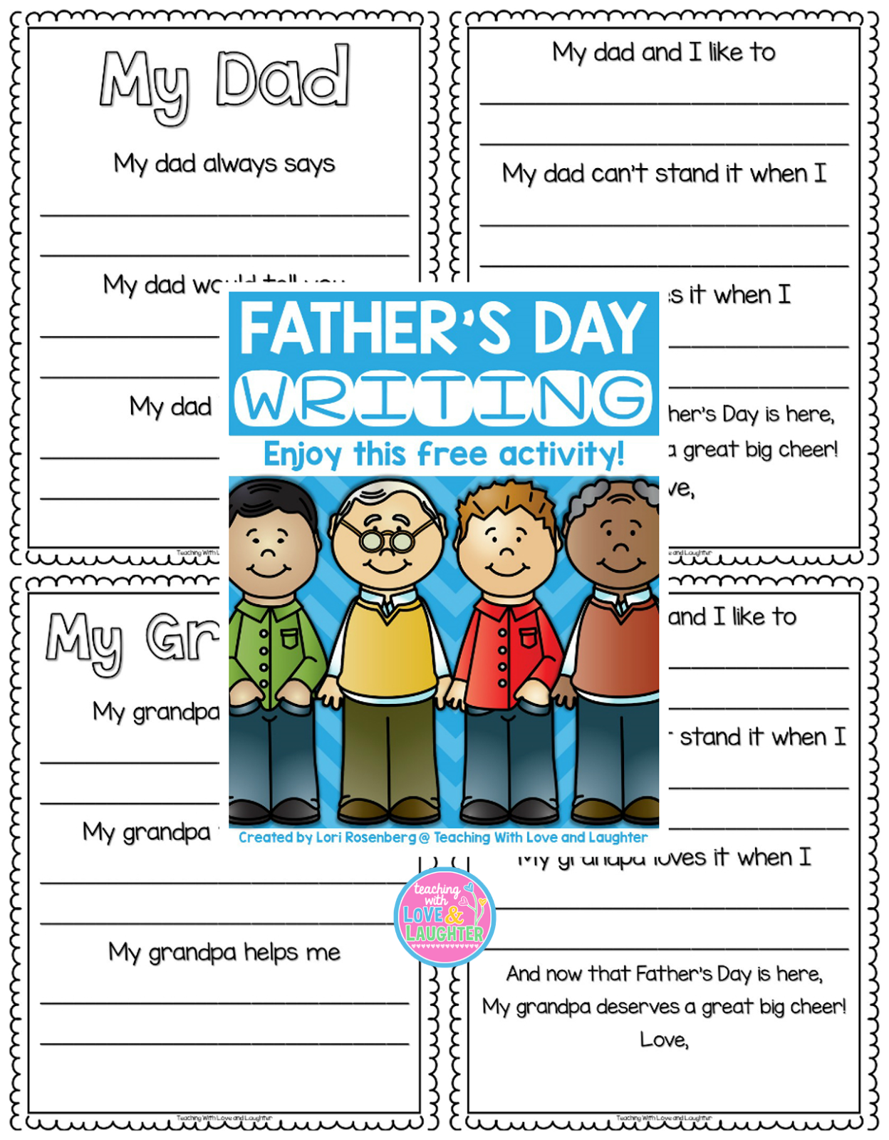 Teaching With Love and Laughter: Mother's Day Writing Freebie and ...