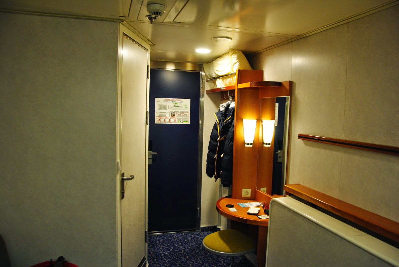 BRITTANY FERRIES: Four berth outside cabin aboard MONT ST MICHEL