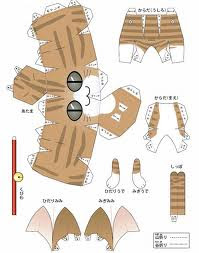 Mindy Windi: pola papercraft