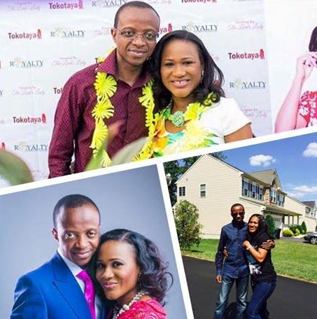Sunmbo and David Adeoye celebrate their 3rd wedding anniversary