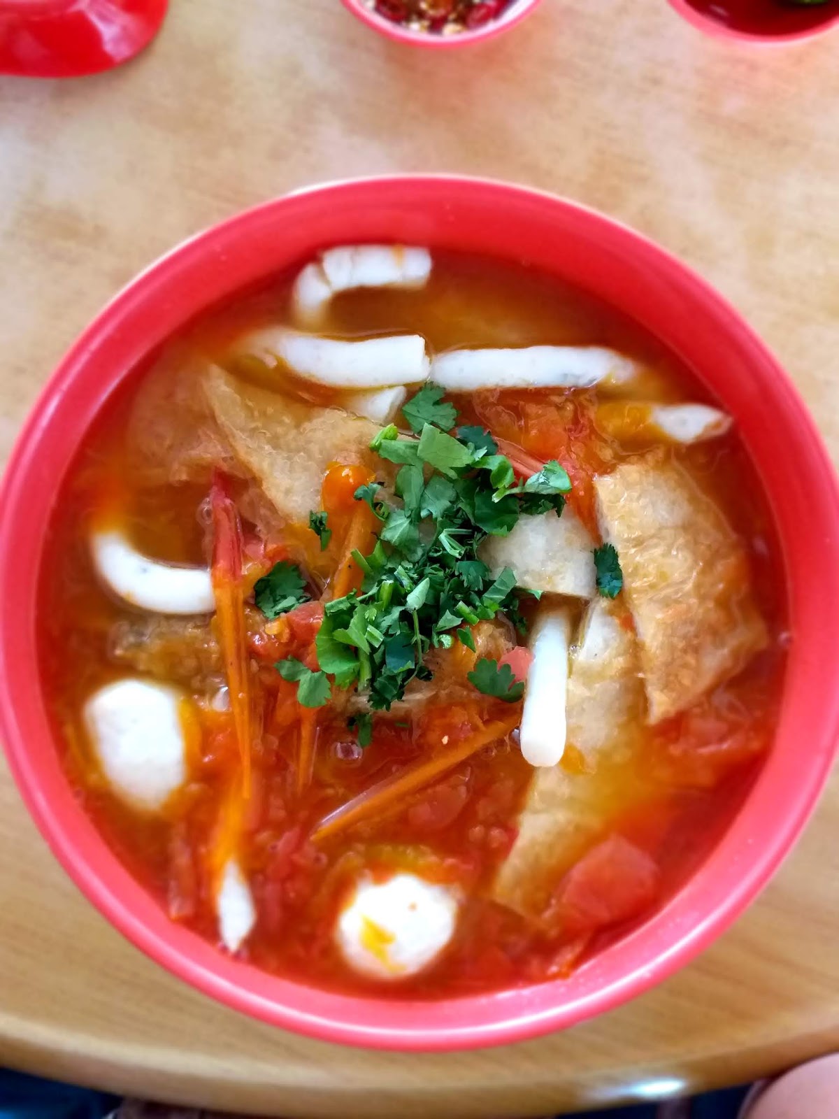 Philosophy of life: Breakfast at Aliang fish noodle