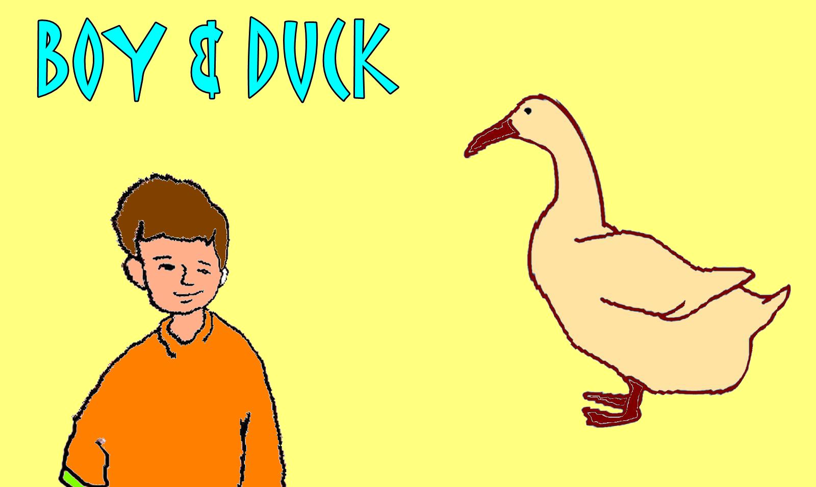 The boy and duck - A Must Read Story