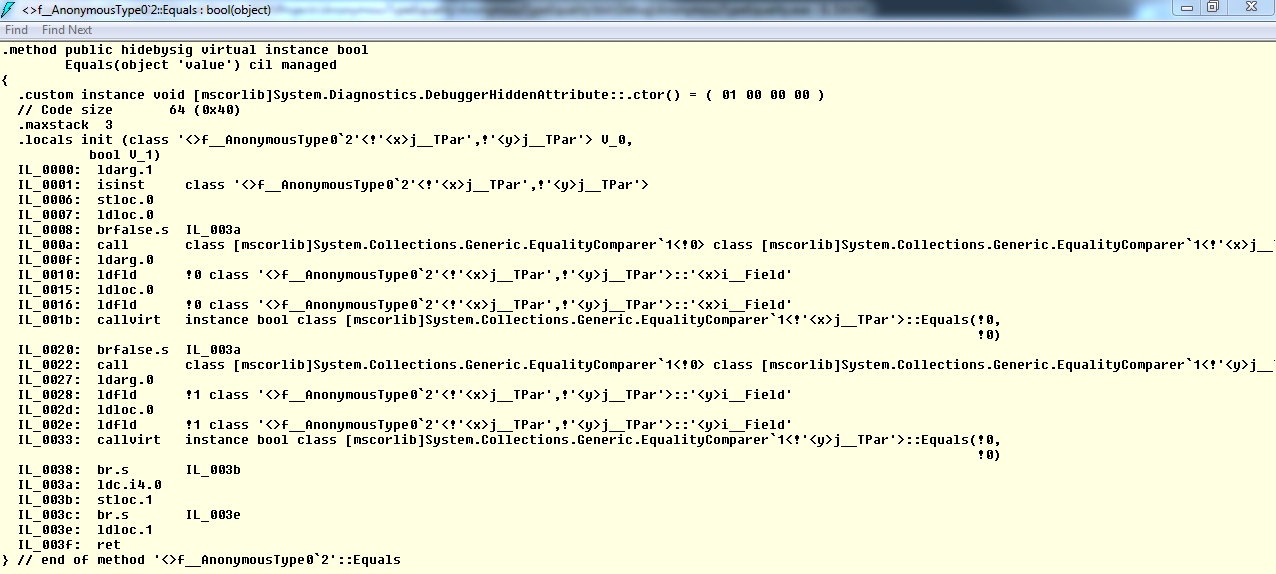 Jef Claes: Anonymous type equality follow-up: Equals()