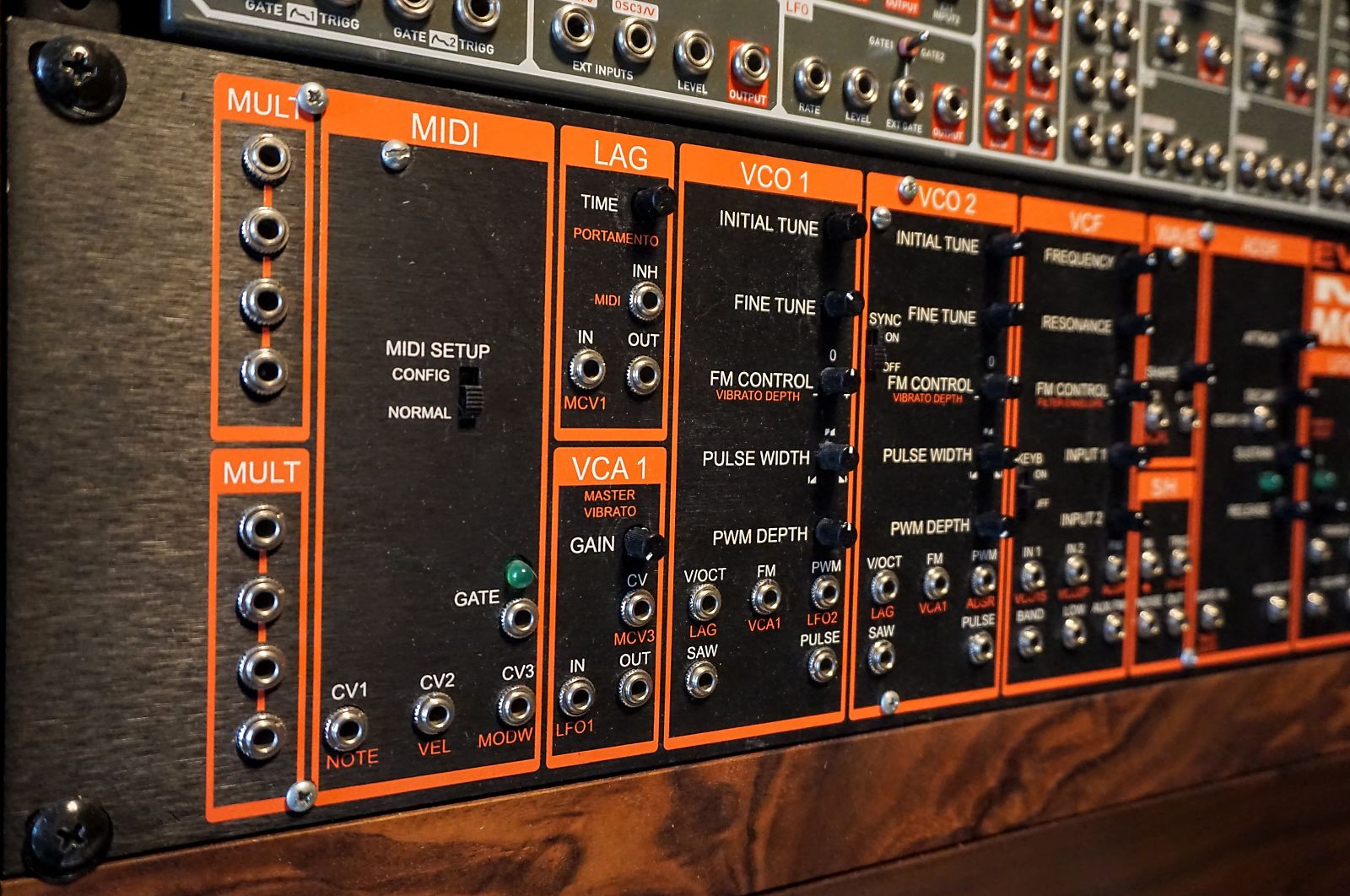 MATRIXSYNTH: Grant Richter of Wiard Evenfall Mini Modular