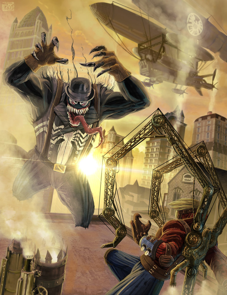 Jonathan Green, Author: Steampunk Thursday: Steampunk Spider-Man