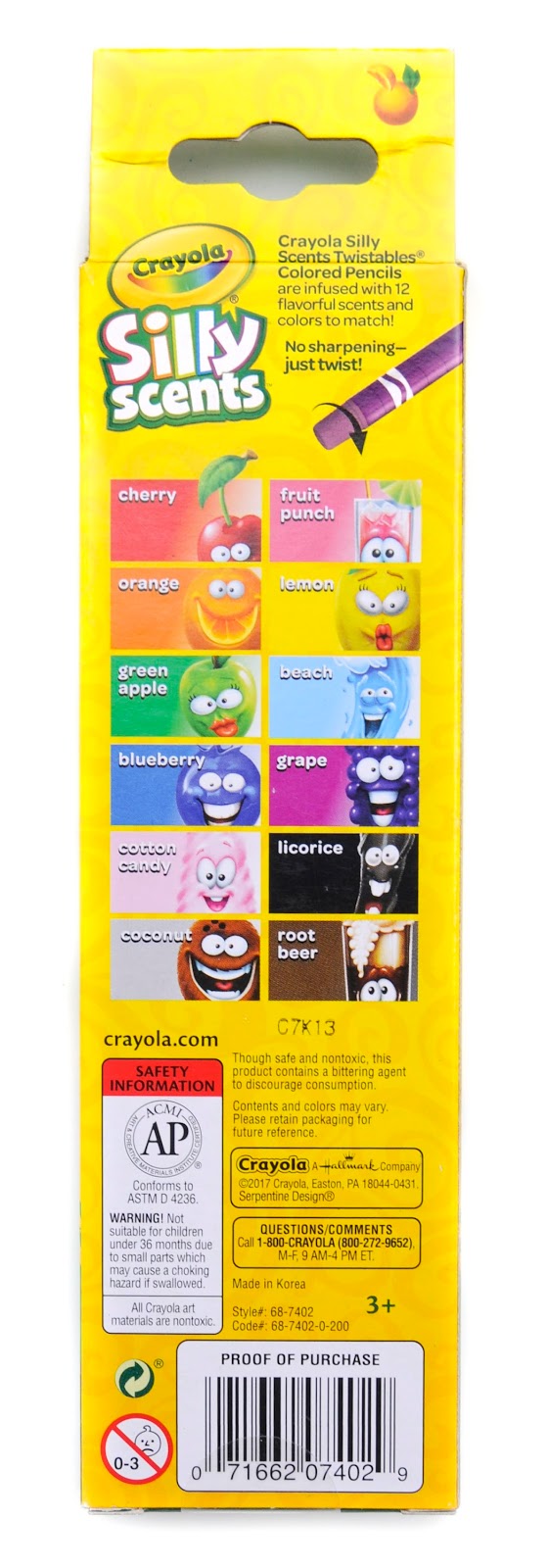2017 Crayola Silly Scents Review: Markers, Twistable Crayons & Colored ...