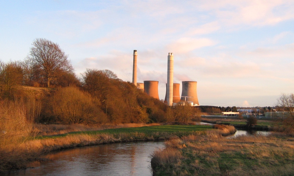 Staffordshire Photo: Rugeley Power sunset