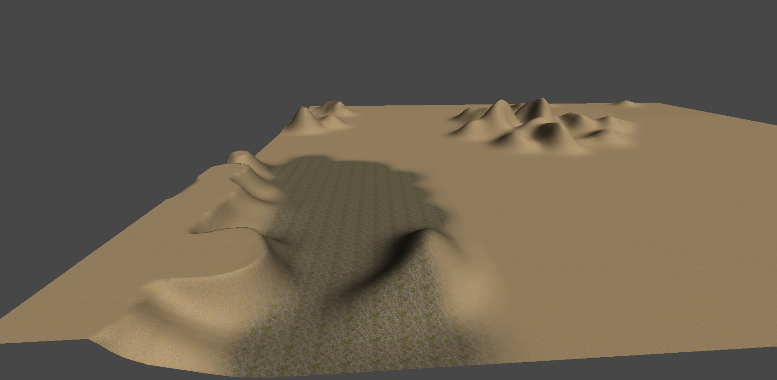 Mobile Software Development.: 2D Grid on a 3D Terrain