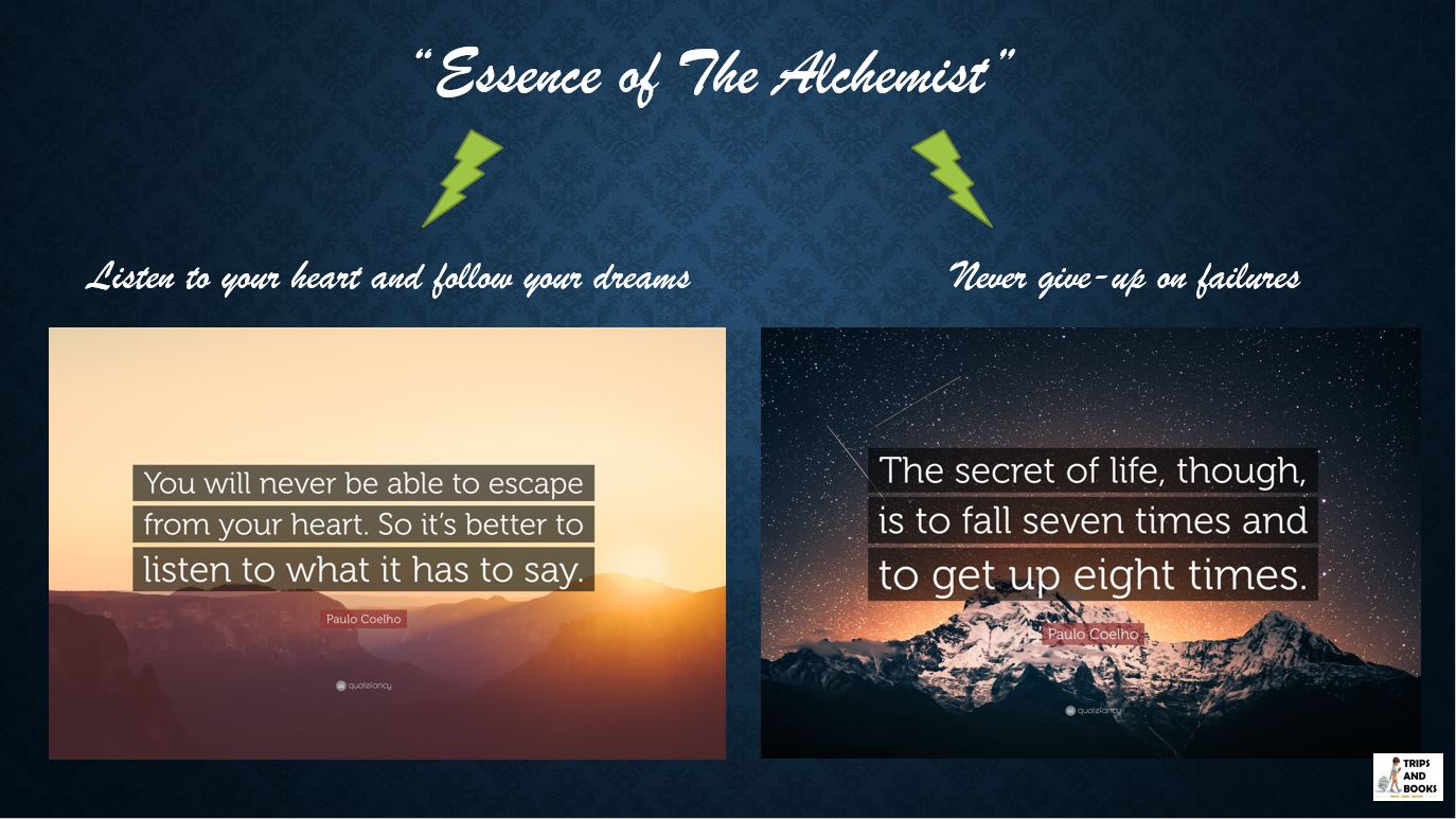 5 POWERFUL LIFE LESSONS FROM THE ALCHEMIST BY PAULO COELHO - TRIPS AND ...