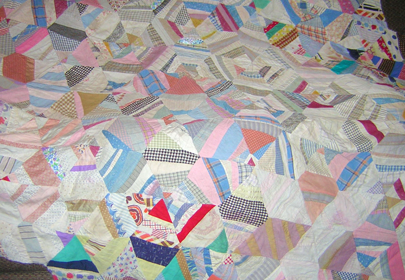 My Southern Quilts: Diamond String Quilt
