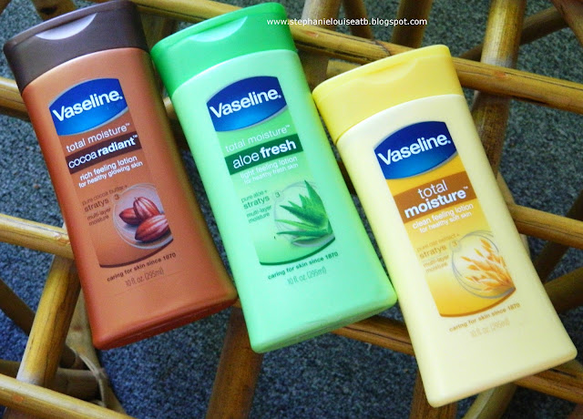 3 NEW Vaseline Total Moisture Lotions + GIVEAWAY! - All Things Beautiful XO