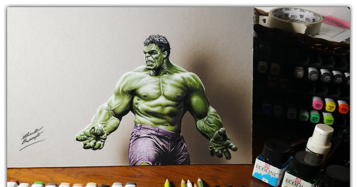 Hulk - drawing tools - Marcello Barenghi