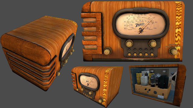 Process Book: John Q: Blunderbuss and Radio textures