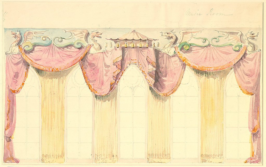 Spencer Alley: Designs for the Brighton Pavilion by Frederick Crace