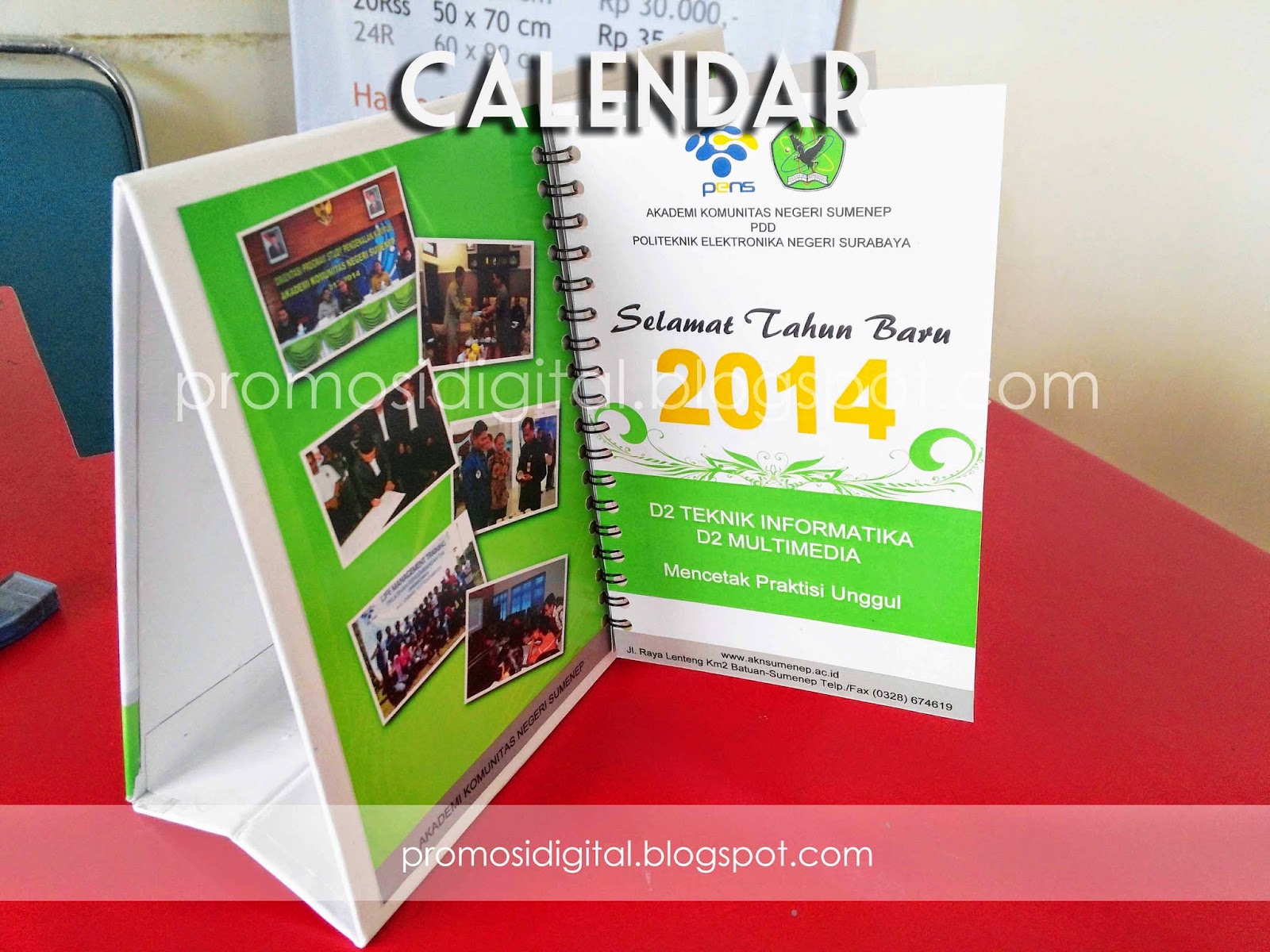 Percetakan Produk Promosi dan Souvenir: Kalender Dinding dan Meja untuk ...