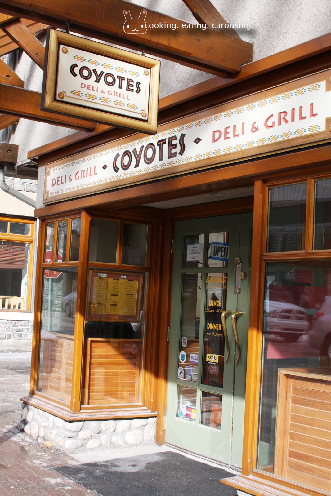 cooking. eating. carousing.: coyotes, big man breakfast