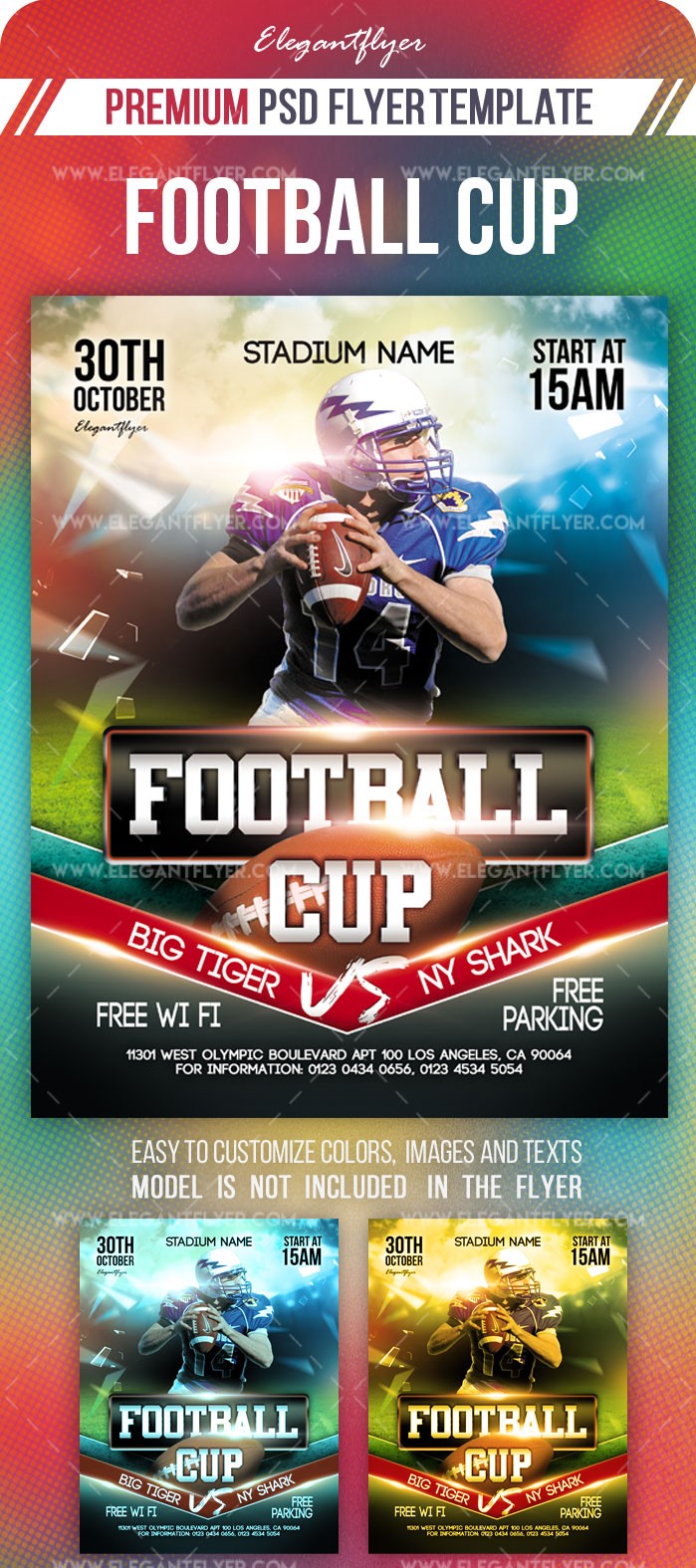 200+ Best Football Flyer Templates | Graphic Design Resources