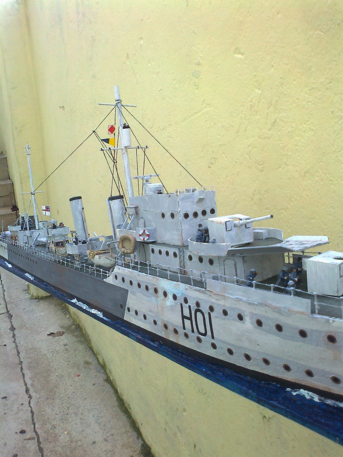 jp wargaming place: Rapid Fire! 1/100th scale British Destroyer E Class ...