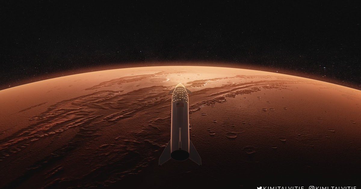 Volewica: SpaceX Starship nearing Mars