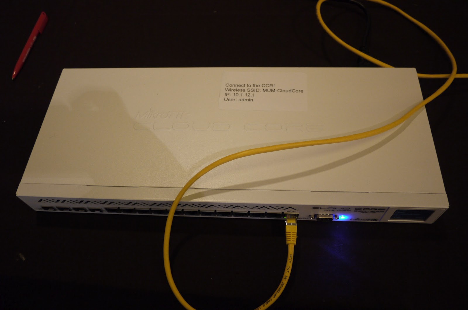 wificentrum: Mikrotik RouterBoard Cloud Core Router CCR 1036