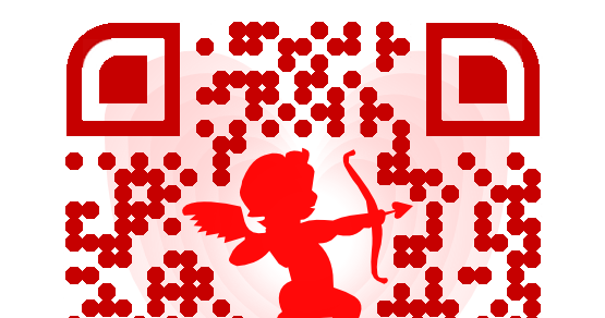 Kangaderoo Custom QR Code.: I Love QR Codes