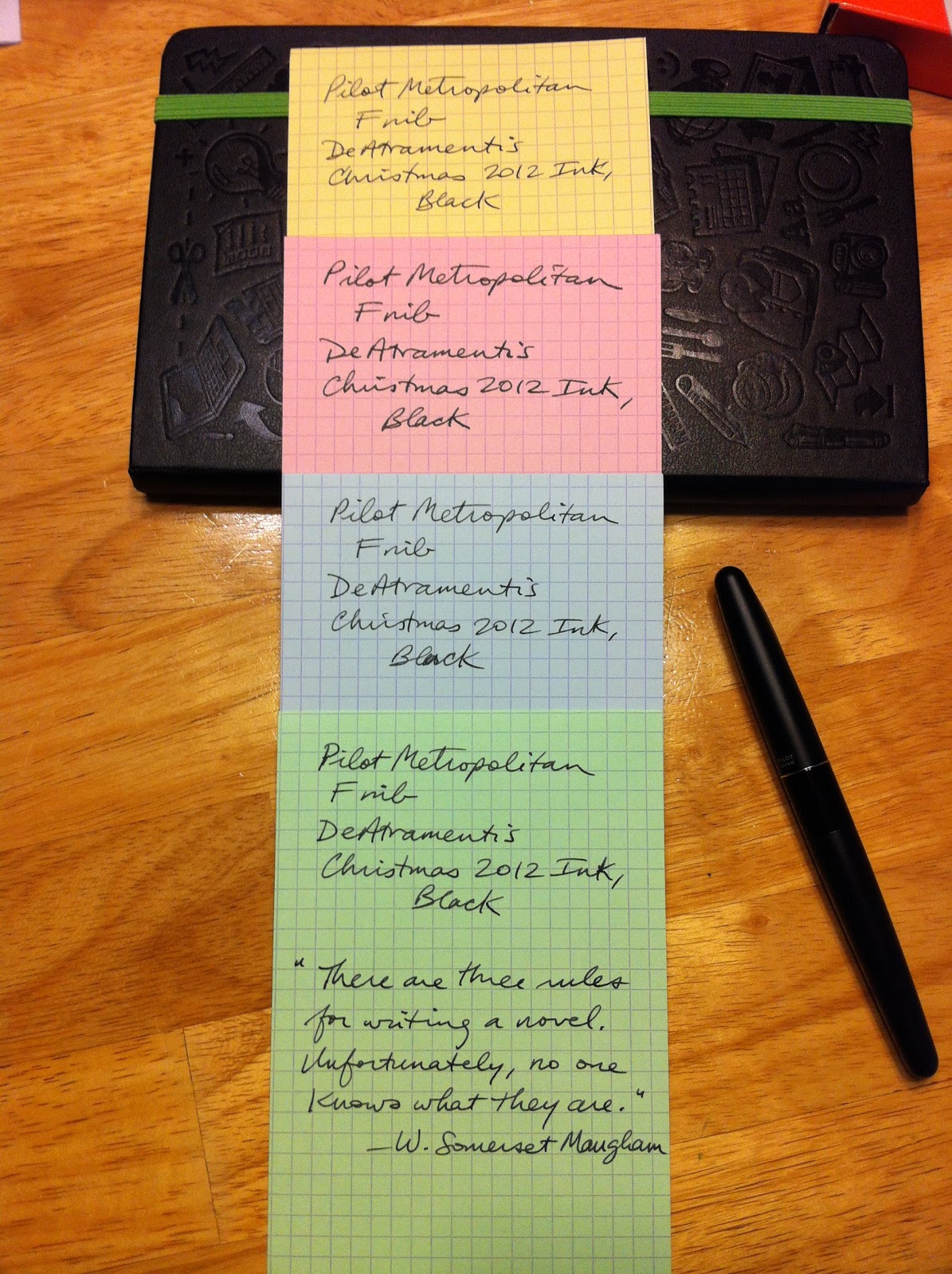Writing By Hand: Review: Exacompta Index Cards