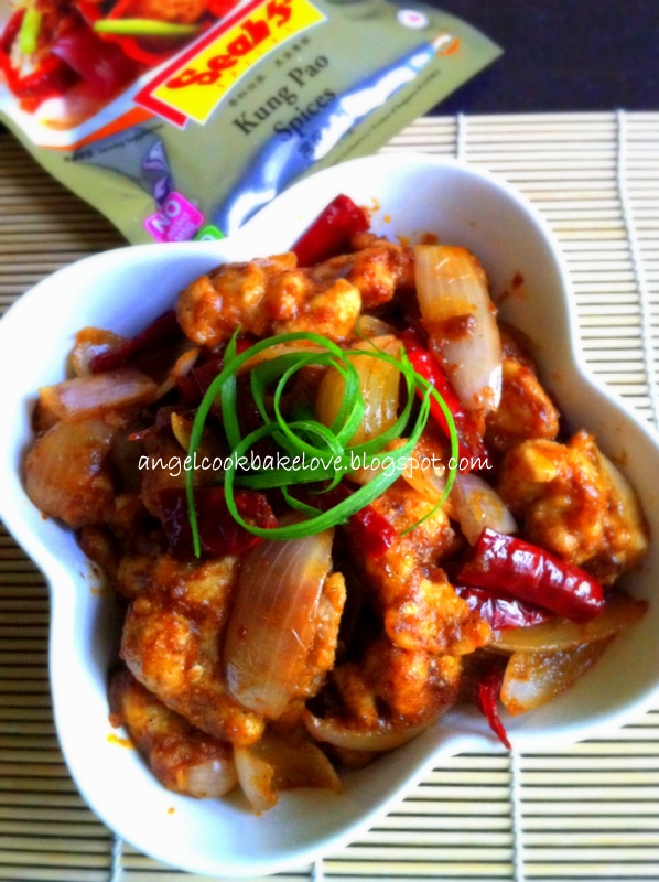 Cook.Bake.Love: Seah's Spices ~ Kung Pao Chicken 宫保鸡丁
