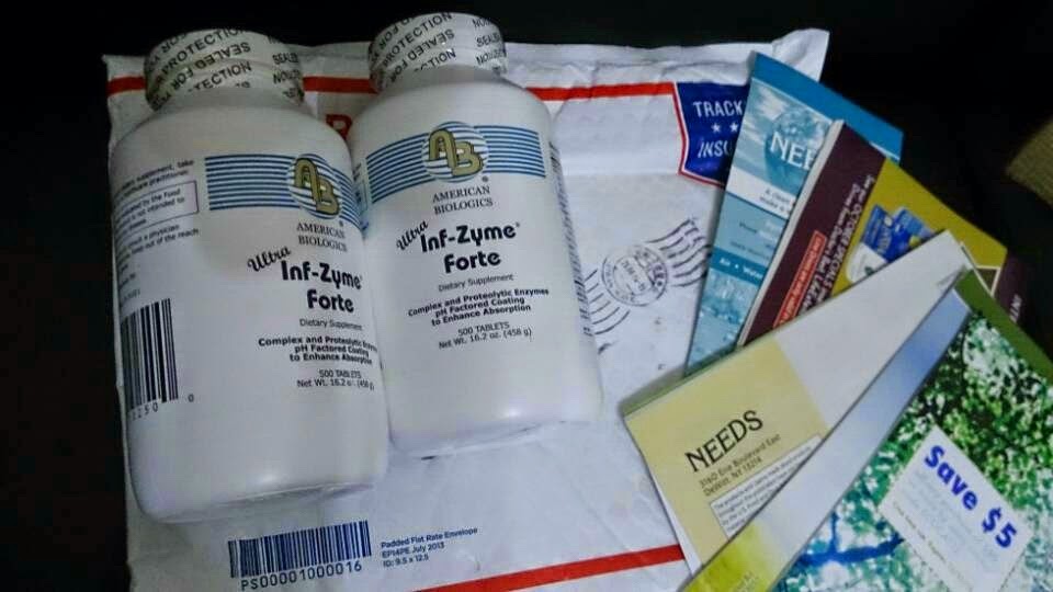 我的筆記: American Biologics Ultra Inf-Zyme Forte (Inflazyme tab)