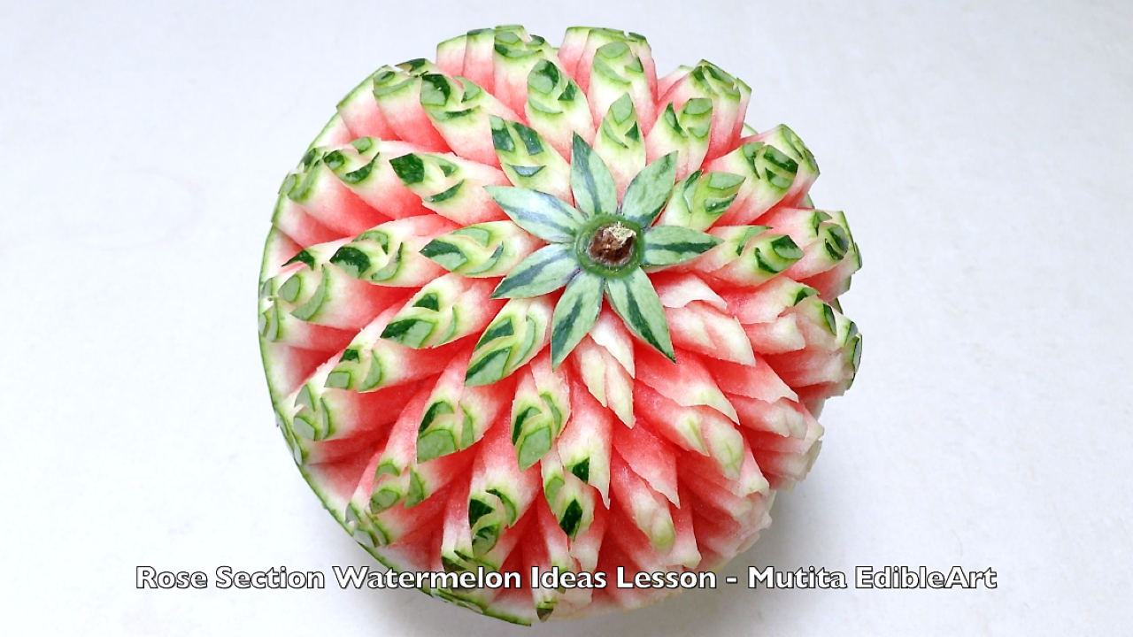 The Best Simple Art Of Fruit And Vegetable Carving Videos Designed By ...