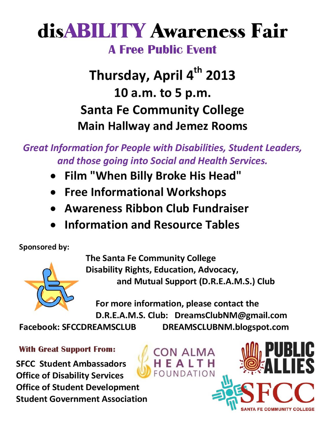 D.R.E.A.M.S. Club at SFCC