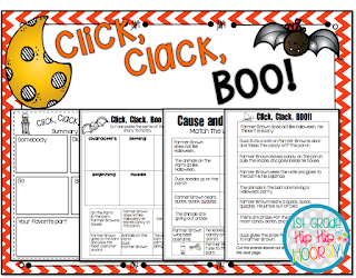 1st Grade Hip Hip Hooray!: Doreen Cronin's Click Clack Boo... A ...