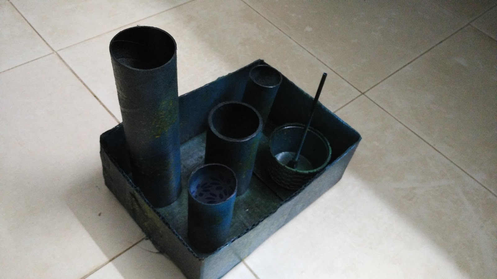 DIY best-out-waste Storage Box