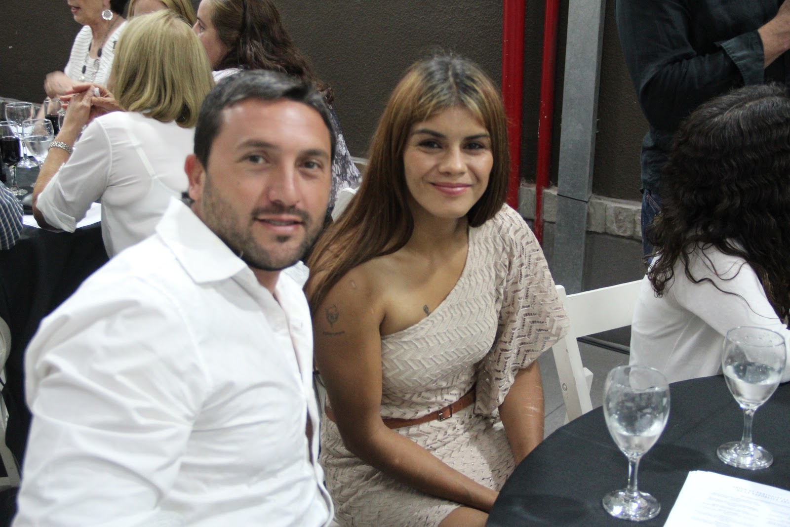 Boxeadoras Argentinas: Yesica Marcos y Martín Díaz en los premios Firpo