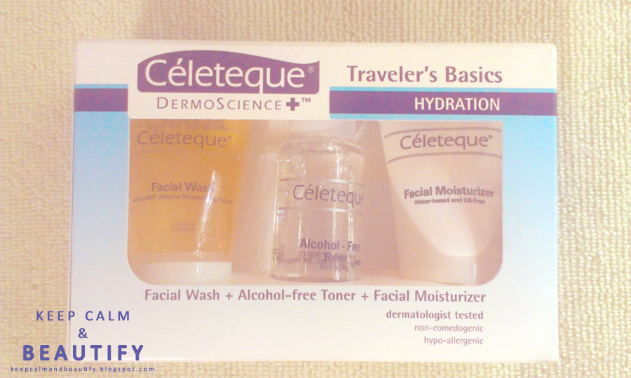 Celeteque Traveler's Basics Kit | Keep Calm & Beautify