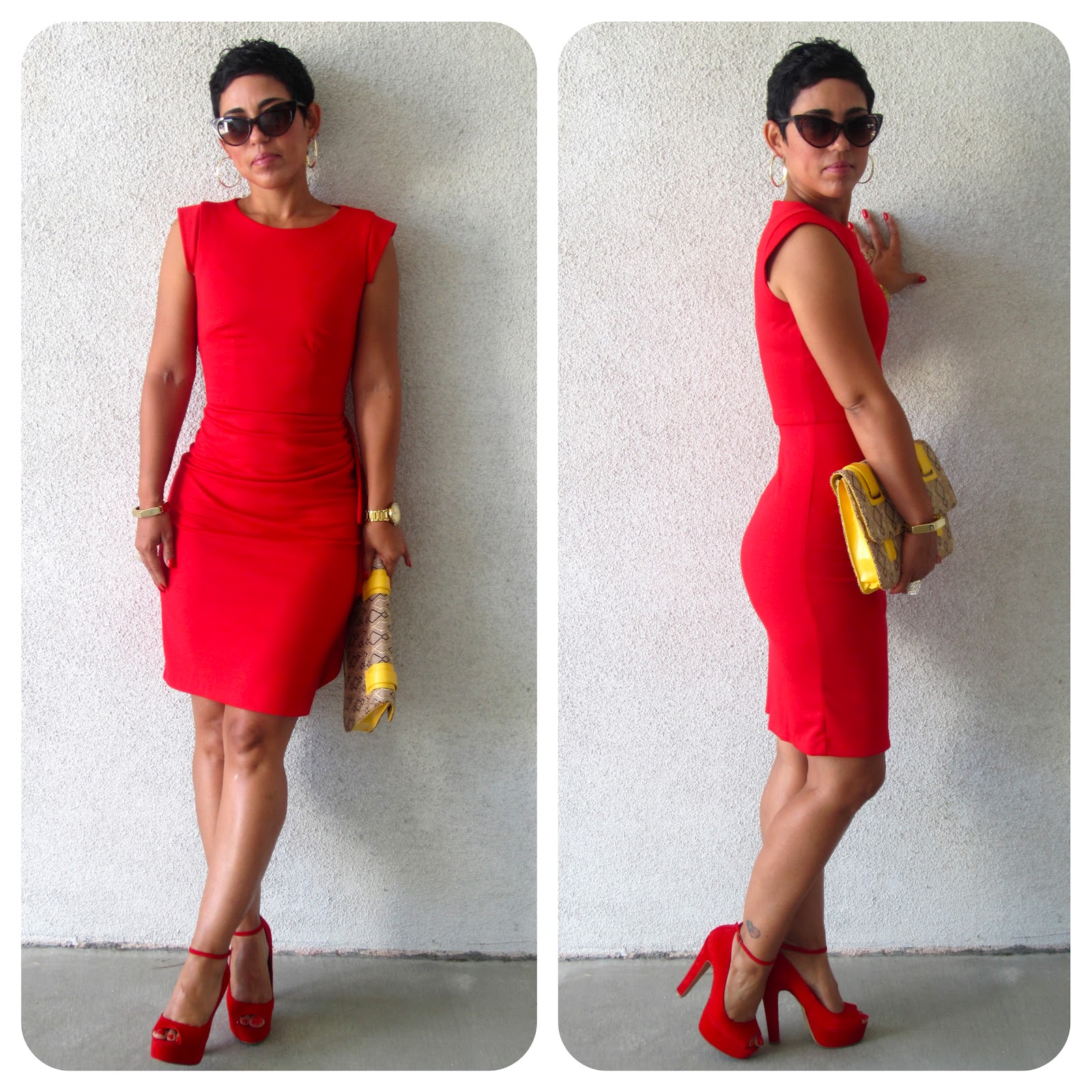 DIY Red Dress + Pattern Review NL 6123 |Fashion, Lifestyle, and DIY