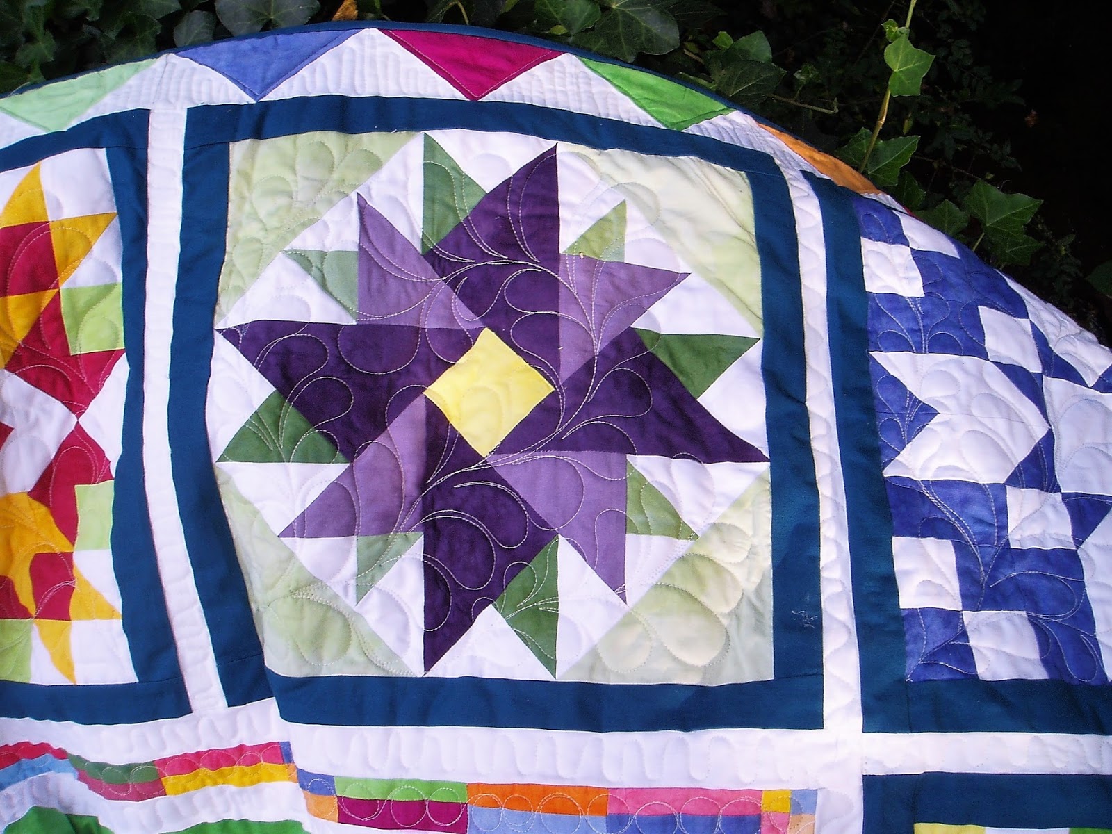 The Academic Quilter: Intricately finished