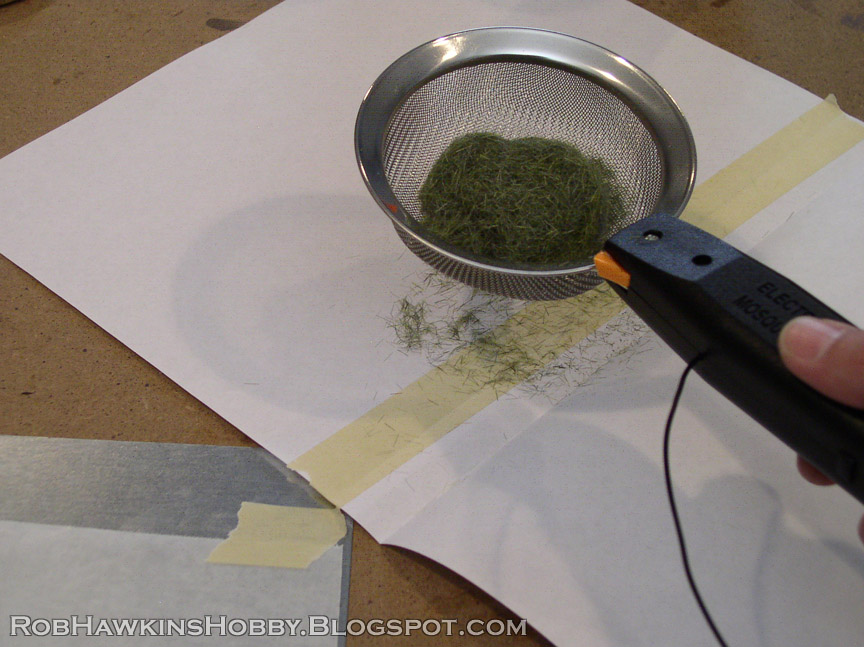 Rob Hawkins Hobby: Making Static Grass Tufts