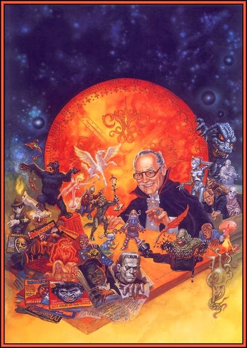 Daily Window On A World Of Wonder: Forrest J. Ackerman, by Frank Kelly ...