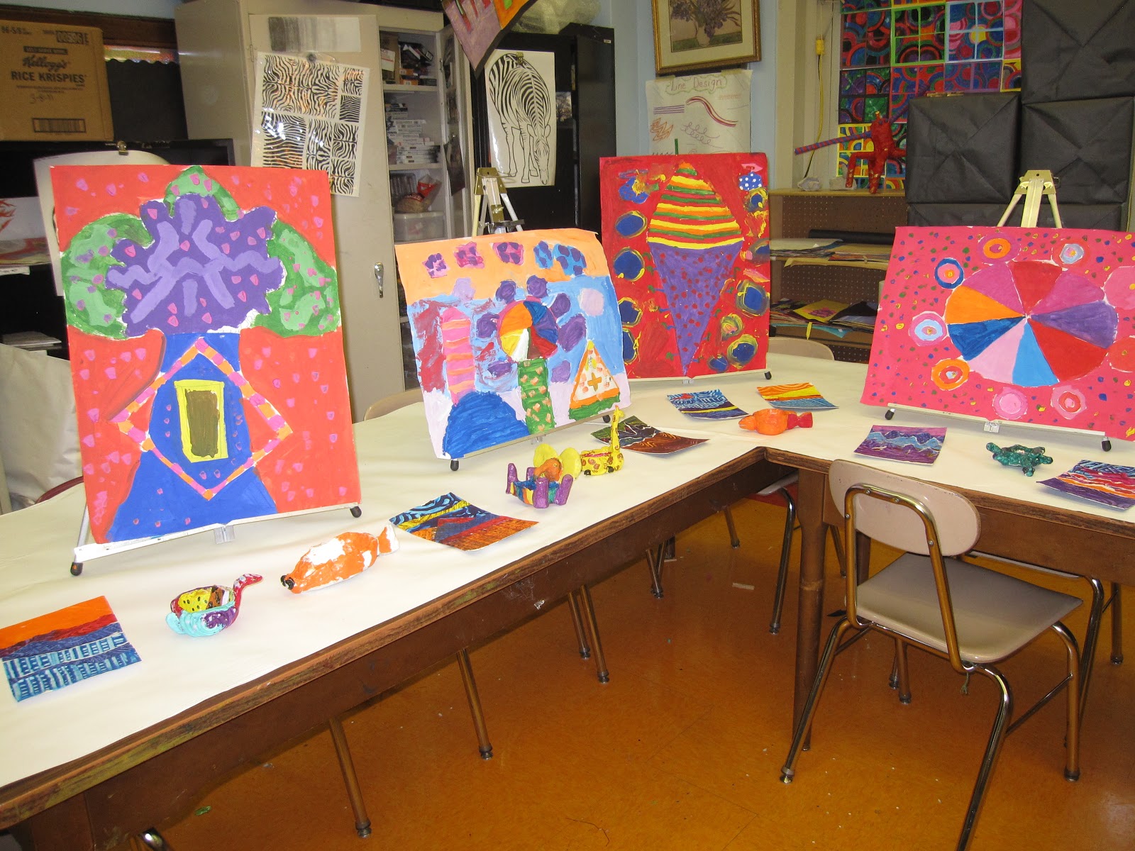 Teaching Artist Karen: Art on Show
