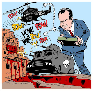 A Favelização no Brasil: Charges de discriminação da favela e lugares ...