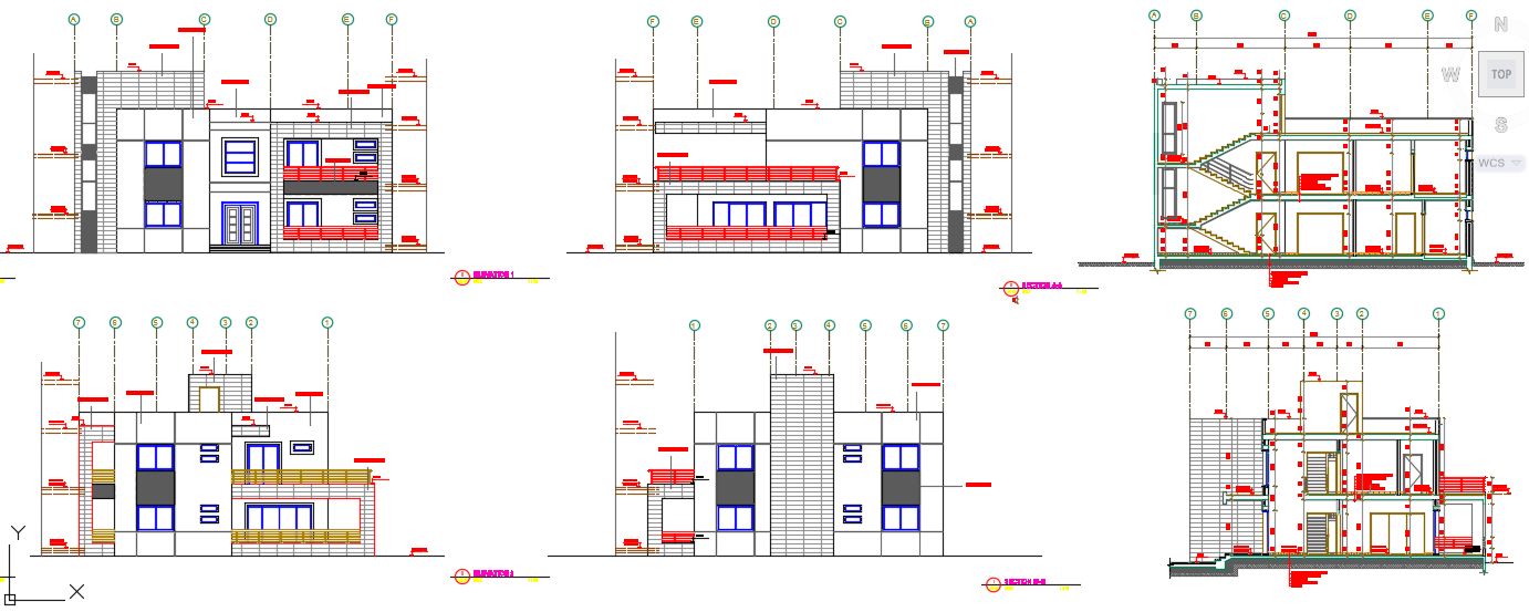 Free Dwg Modern House Design - Architecture Design | sketchup, Dwg ...