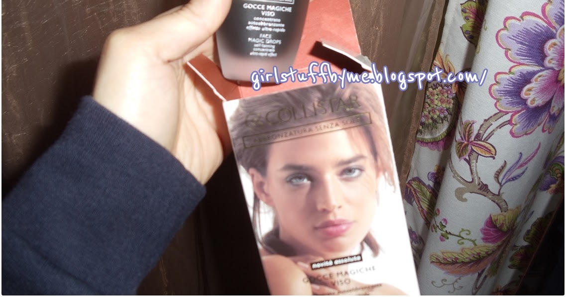 Girl stuff : Auto bronzeador de rosto Collistar