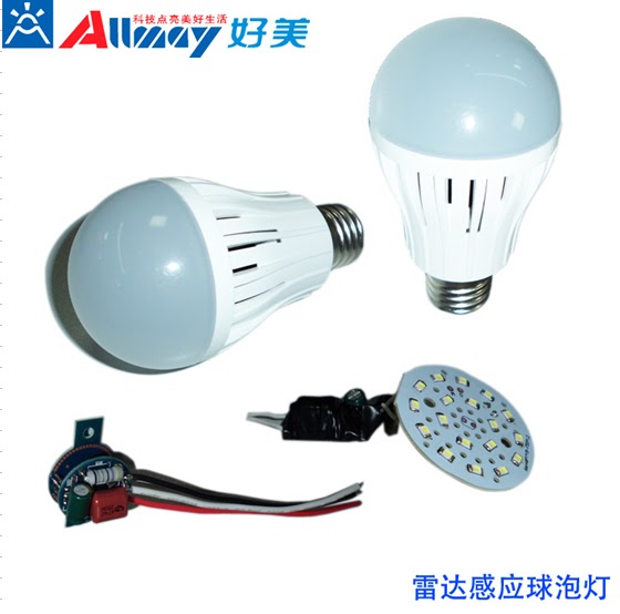 LEDPANELLIGHT: Led radar sensor bulb light