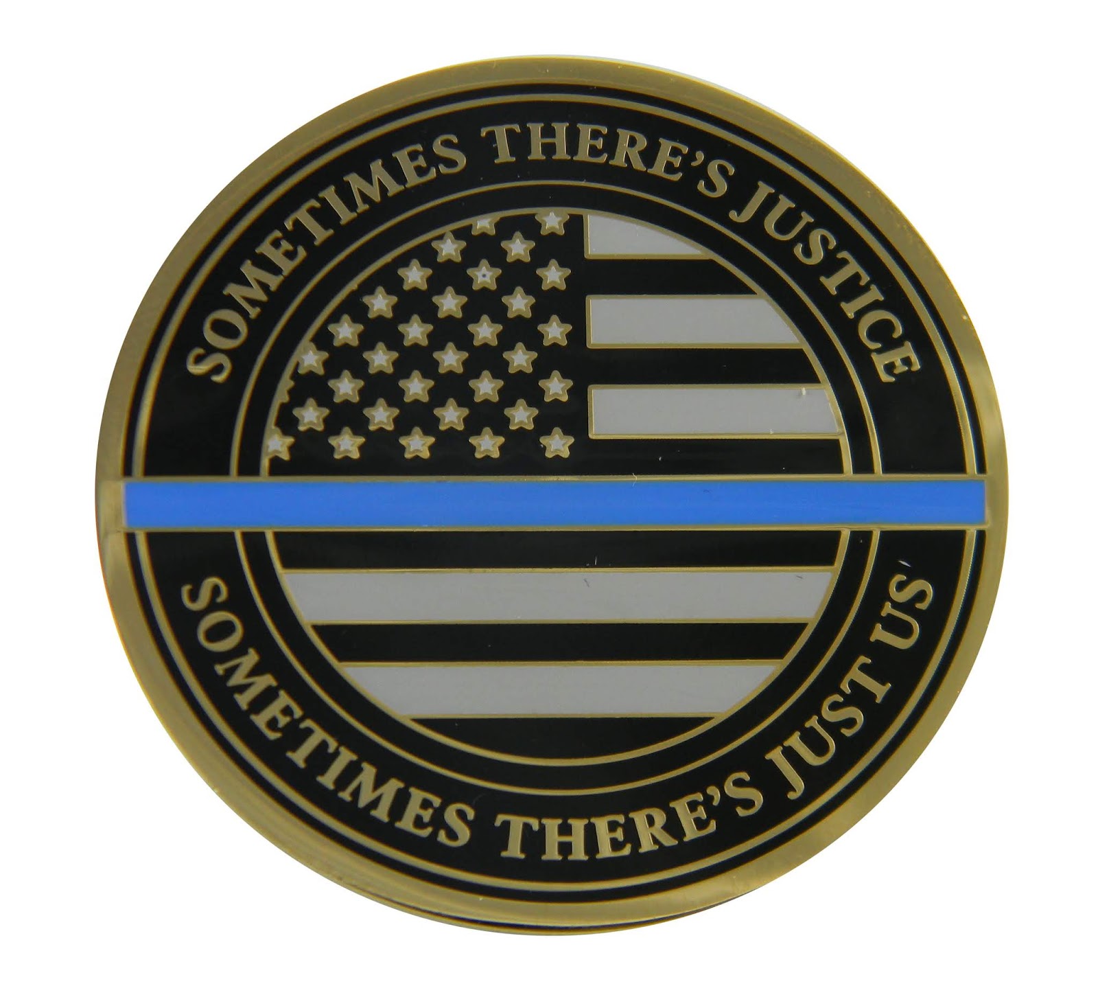Point Emblems: Thin BLue Line Coins
