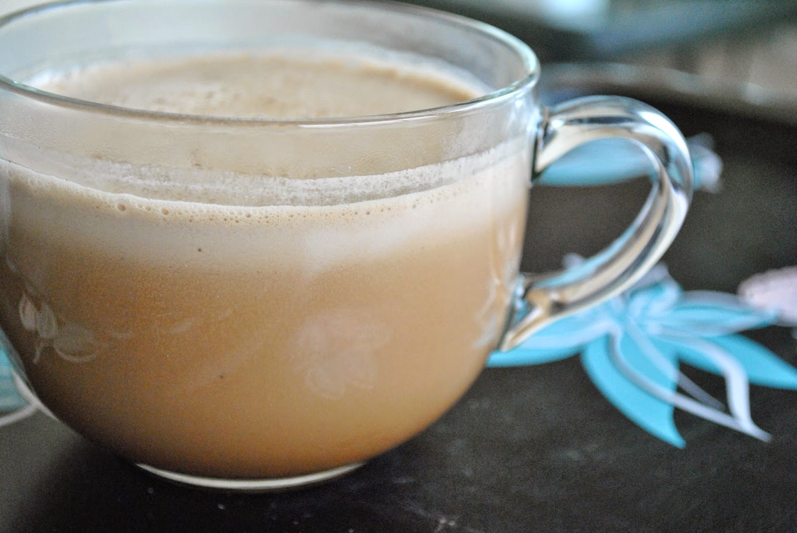 The Audacious Cook: Salted Dark Chocolate Latte
